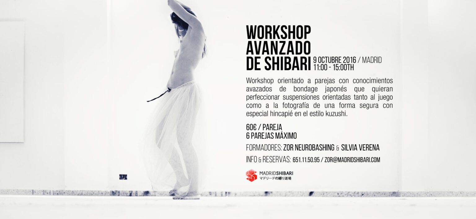 Workshop Avanzado de Shibari (Madrid) – Madrid Shibari Dojo