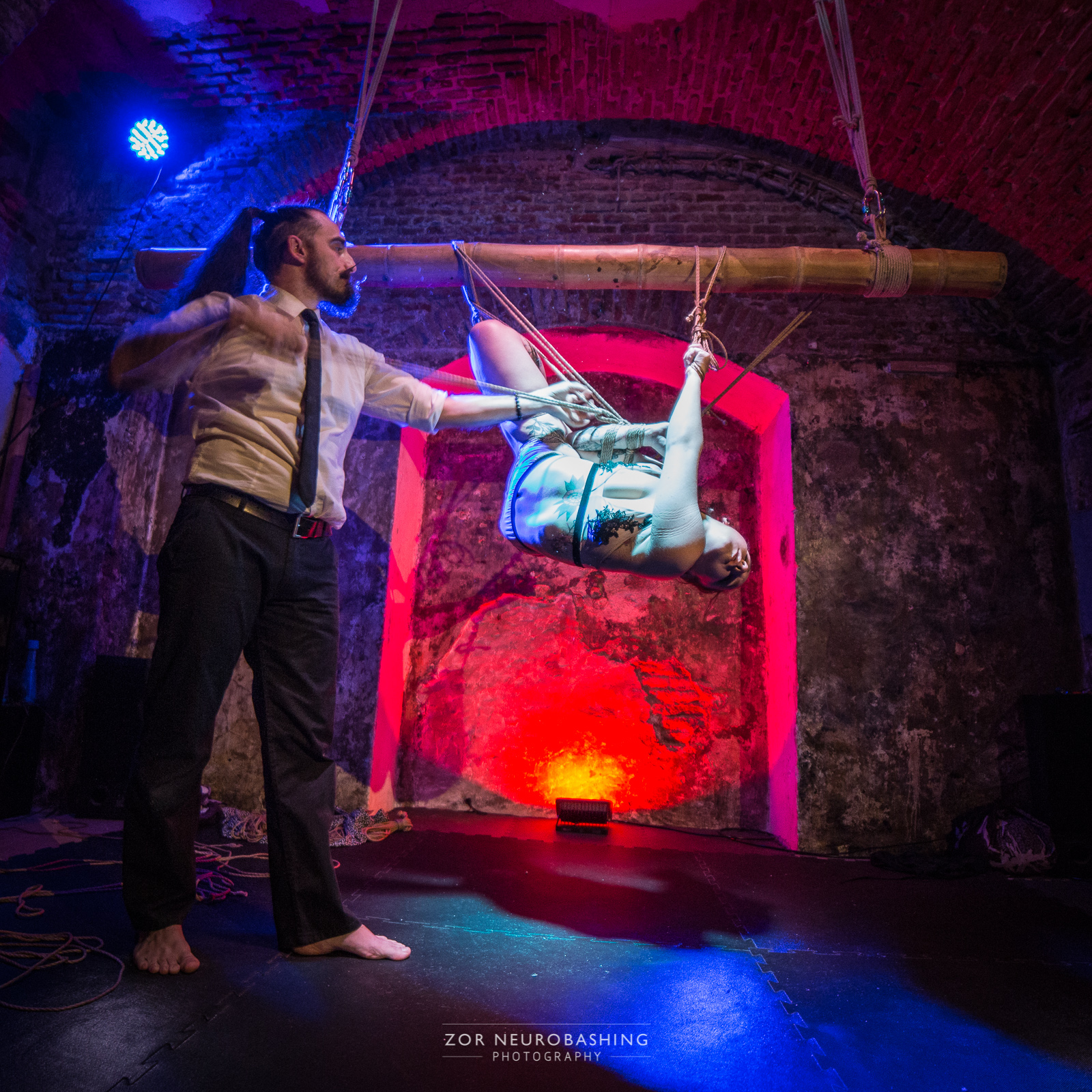 Impresiones del workshop y performance de Andrea Ropes – Madrid Shibari Dojo