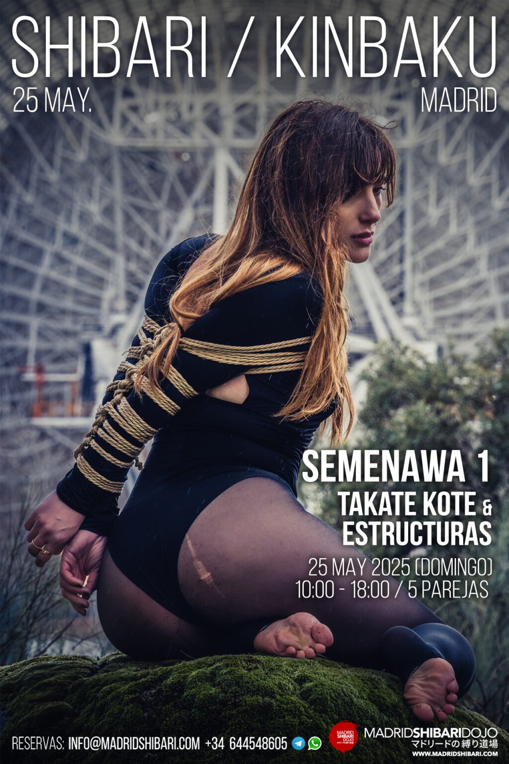 Semenawa 1: Takate kote y estructuras. Madrid. – Madrid Shibari Dojo